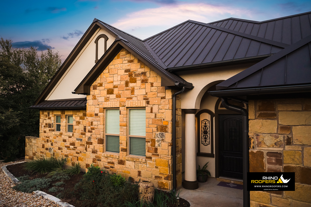 Metal Roofing Austin | Standing Seam Roof by Rhino Roofers
